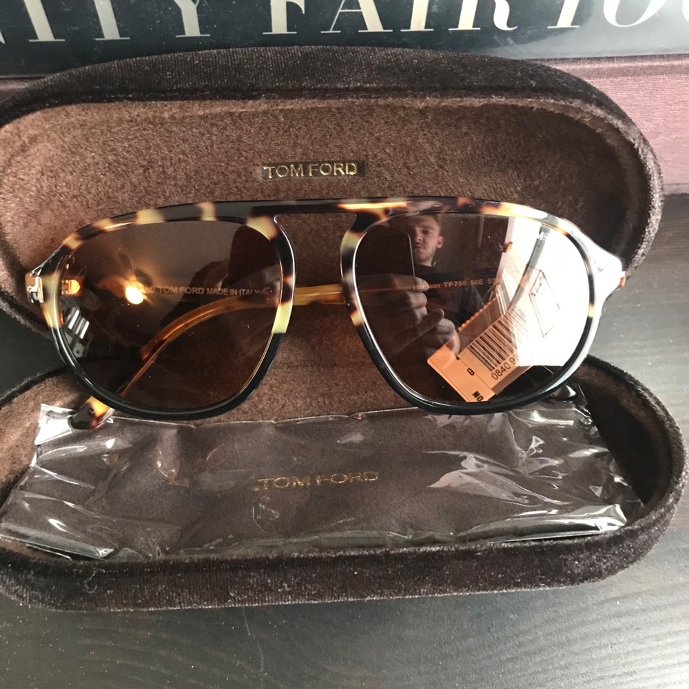 Men’s Tom Ford Tortoise Shell Aviator - Gem